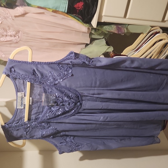 Denim 24/7 | Tops | Blouse Tank | Poshmark